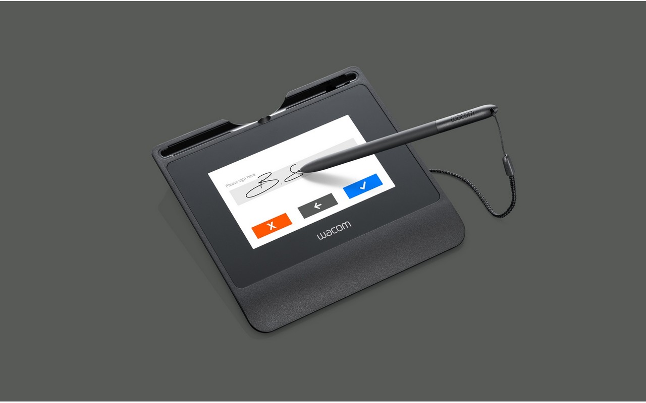 Wacom 5'' Colour Signature Pad — Network Computer Wireless