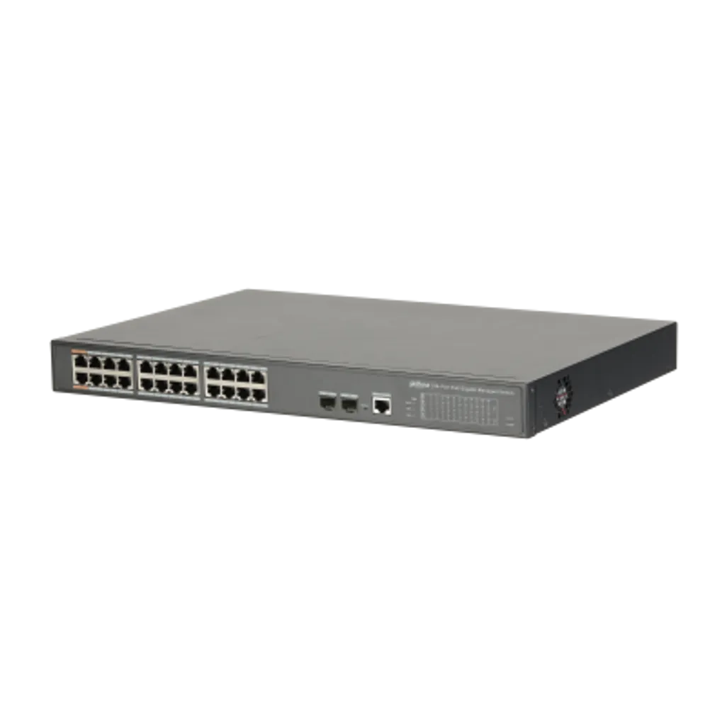 Dahua 24-Port PoE Gigabit Managed Switch — Network Computer Wireless