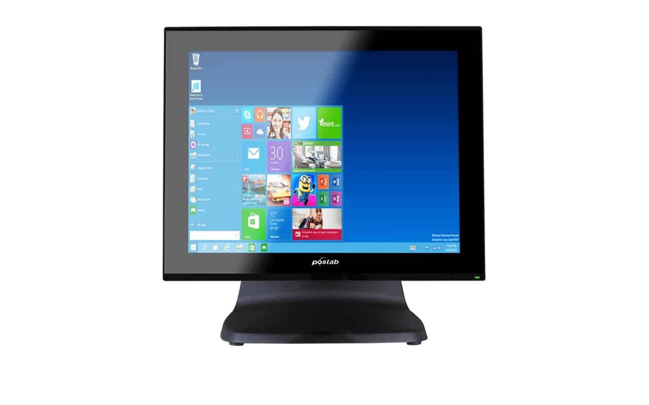 Poslab 15'' PCAP Touch Monitor — Network Computer Wireless Poslab 15'' PCAP Touch Monitor — Network Computer Wireless