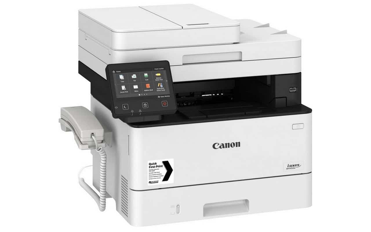 Printers - Canon i-SENSYS MF445dw A4 Mono Multifunction Laser Printer ...