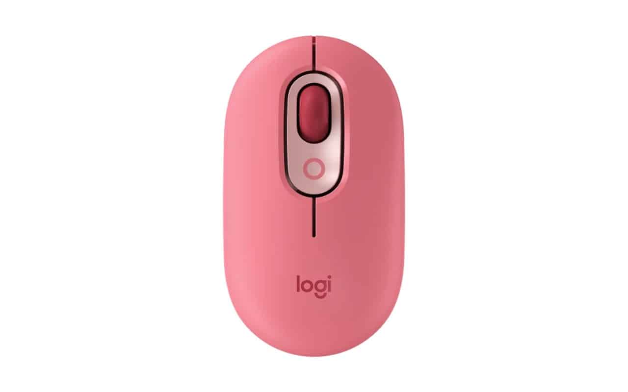"Logitech Pop Heartbreak Pink - The Perfect Pop of Color for Your Tech!"