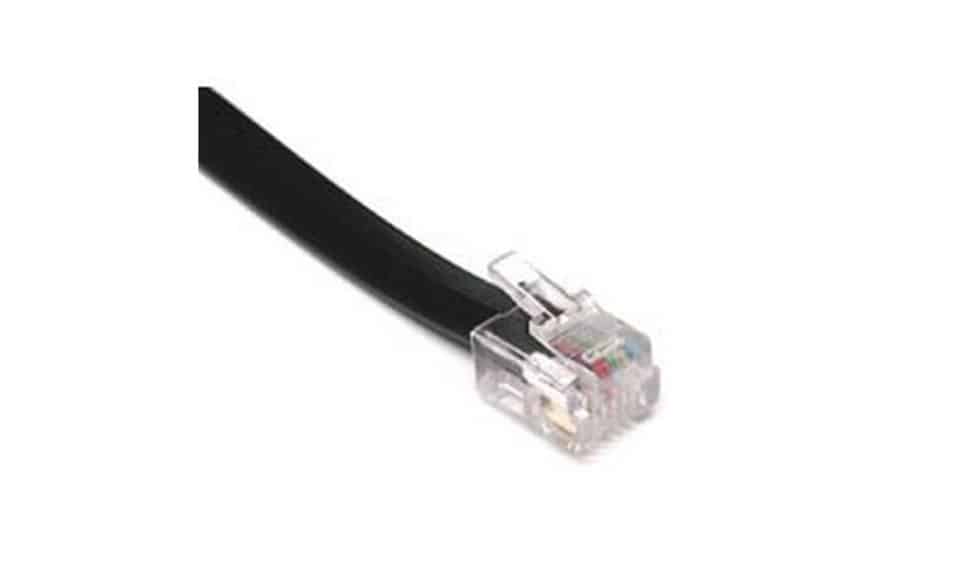 RJ11 Plug Connector, 4 Wire — Network Computer Wireless