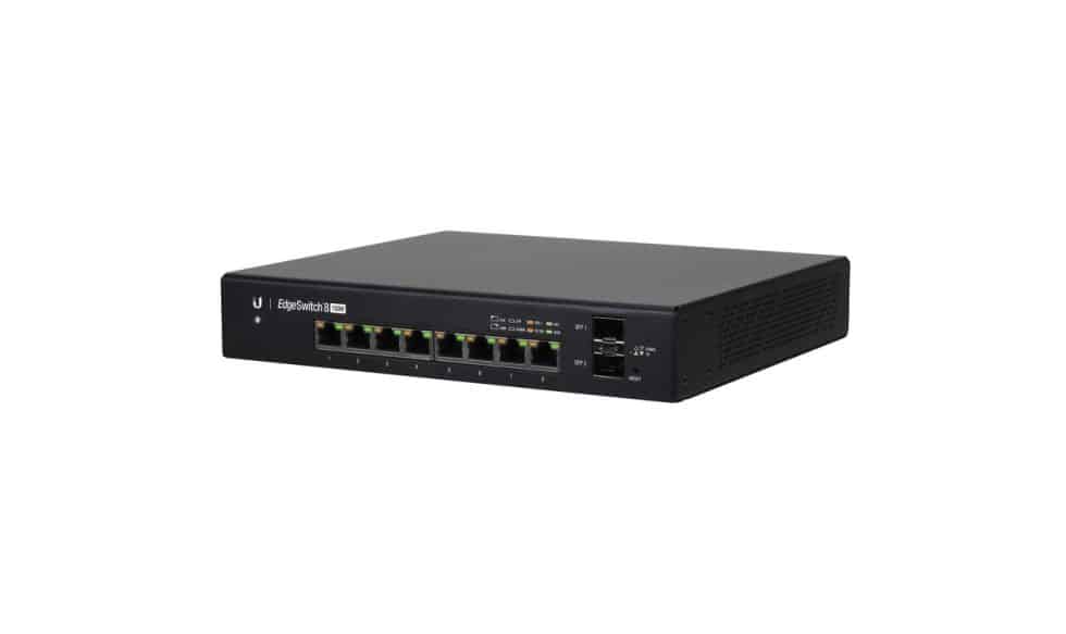 Ubiquiti UISP - EdgeSwitch - 8 Port with 150W PoE — Network Computer ...