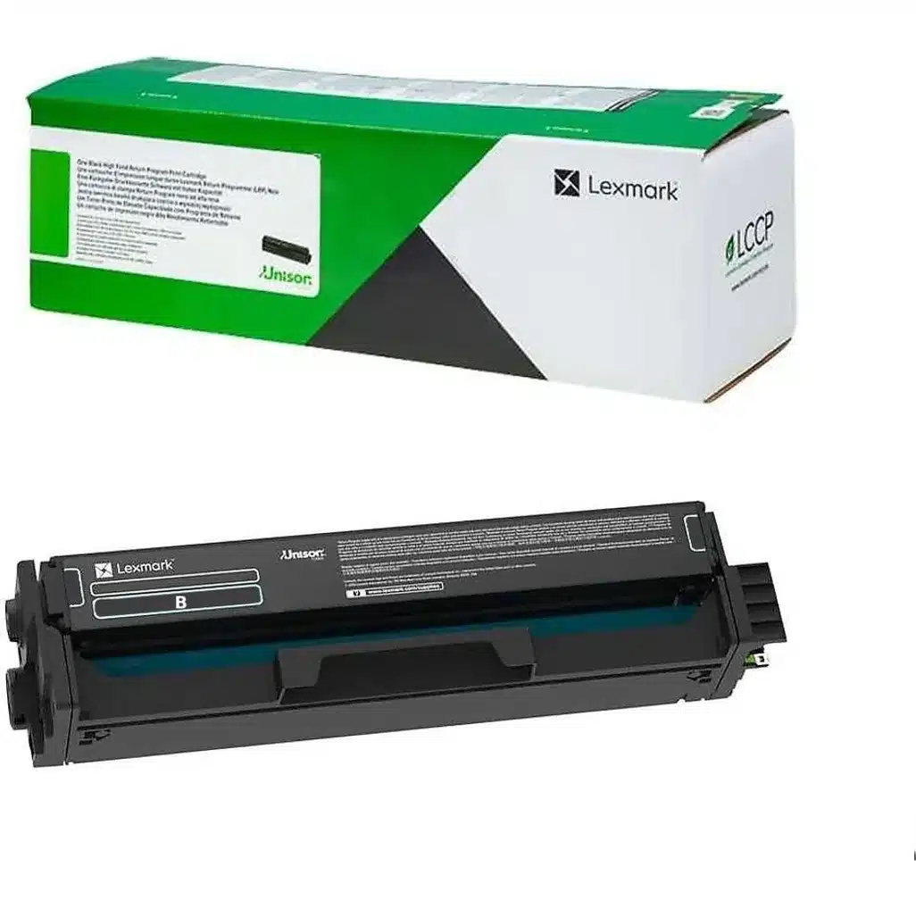 Lexmark 20N5XK0 Black Cartridge Extra Return — Network Computer Wireless