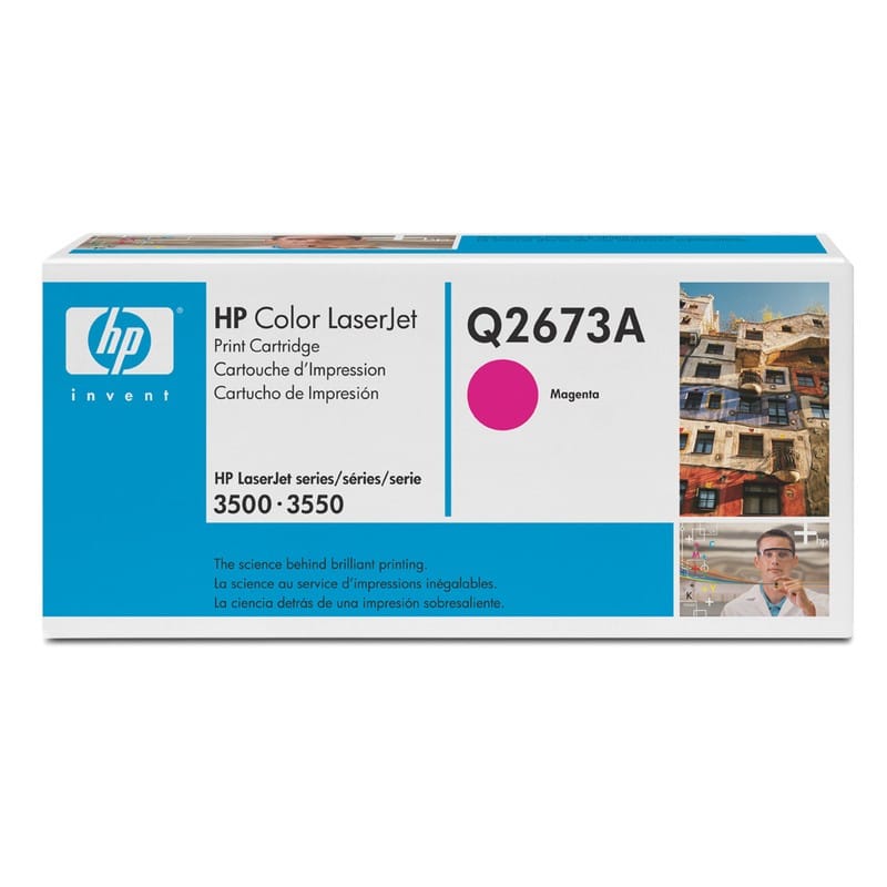 HP Q2673A 309A Colour LaserJet 3500 Magenta Print Cartridge — Network ...