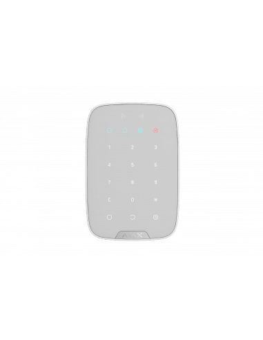 Ajax - Keypad Plus Jeweller, Wireless White Indoor Keypad — Network ...
