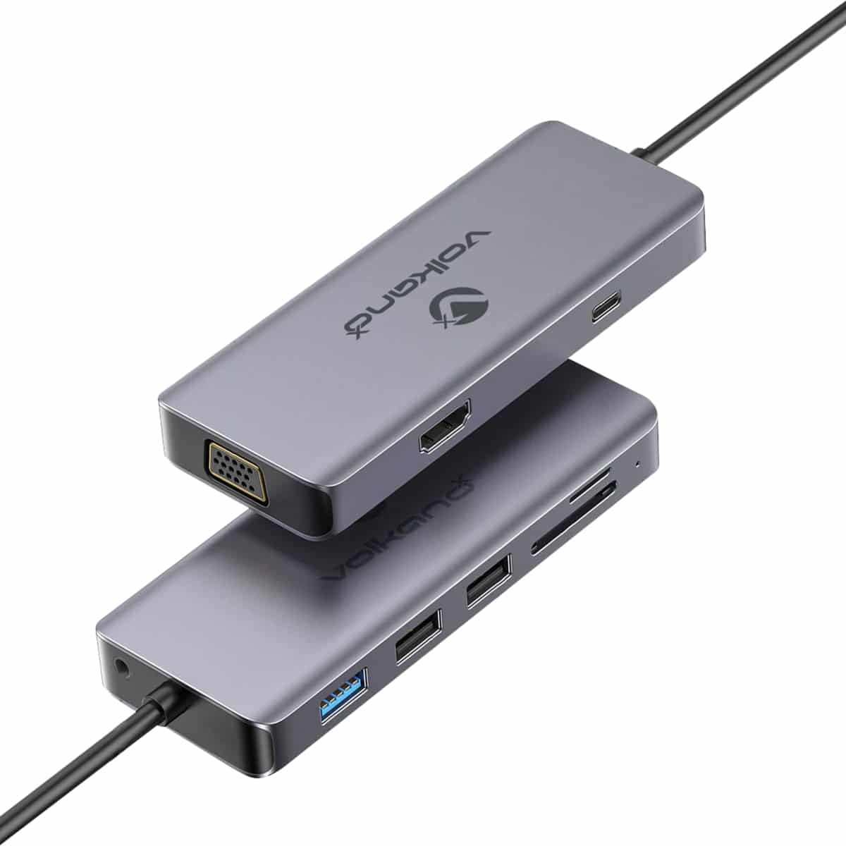 VolkanoX Core Interface series USB Type C multiple port adapter ...
