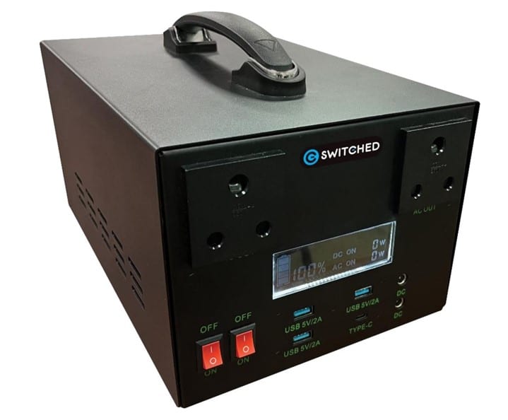 "Uninterrupted Power with SWITCHED 1000W Professional UPS Station"