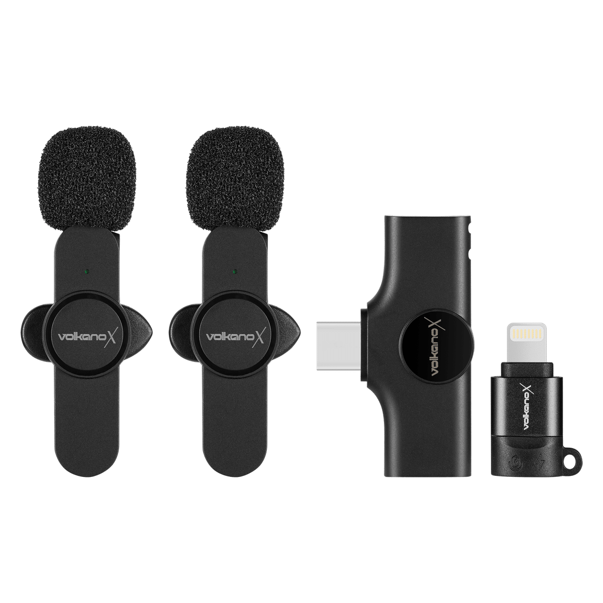 VolkanoX Prodigy Series Wireless Lavalier Microphone - Black — Network ...