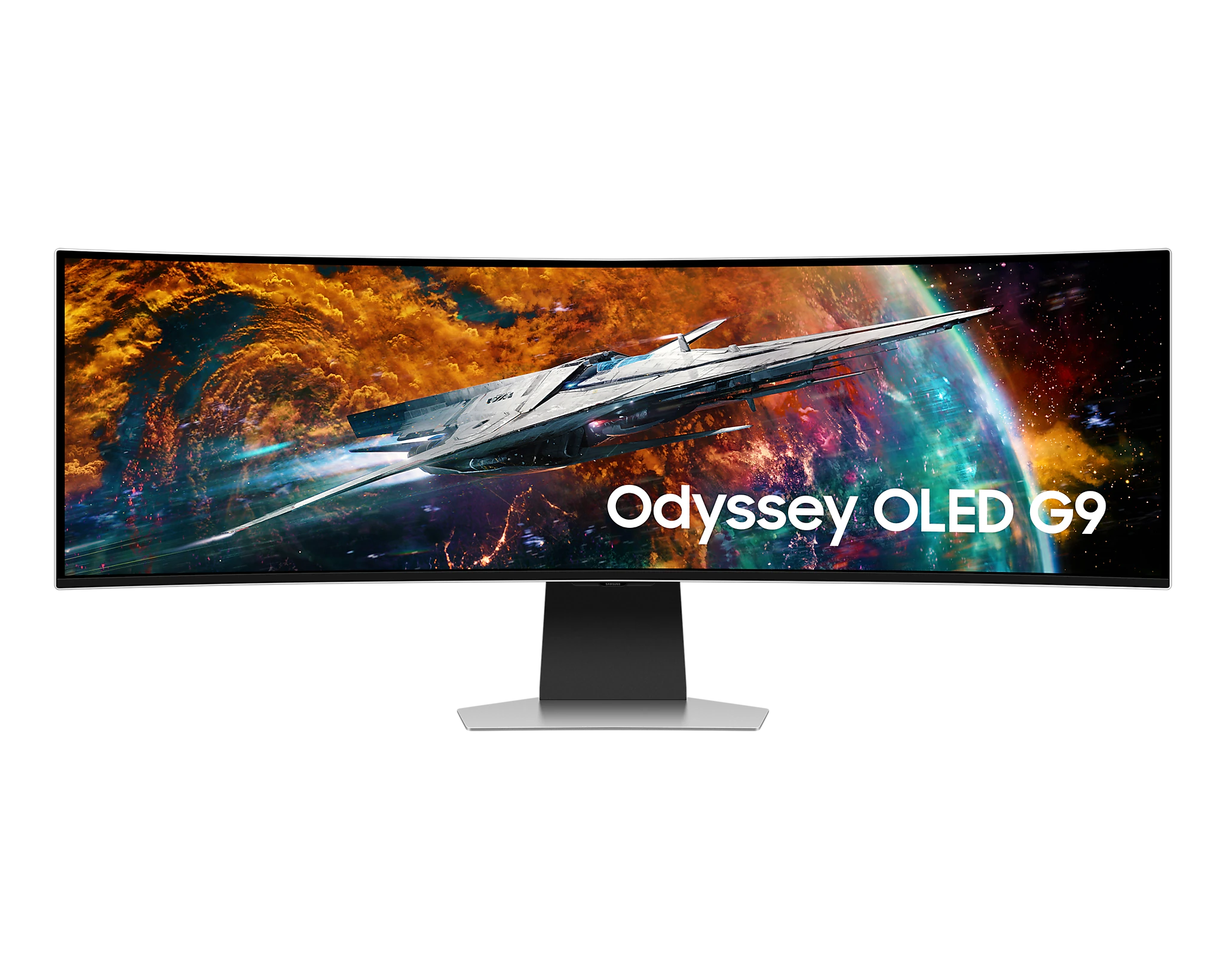 "Immerse Yourself with SAMSUNG G95SC 49IN OLED Gaming Monitor"