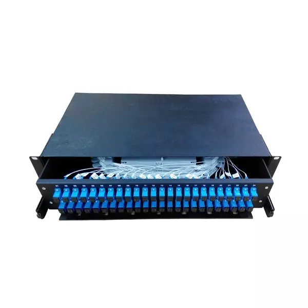 24 DX / 48 SX Patch Panel + Splice Caset — Network Computer Wireless