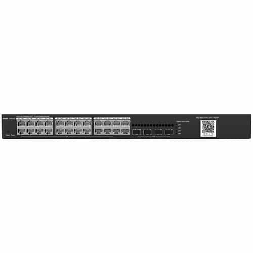 Reyee cloud L2 switch NBS 28port 24X 10/100/1000 + 4x SFP uplink PS6KVA ...