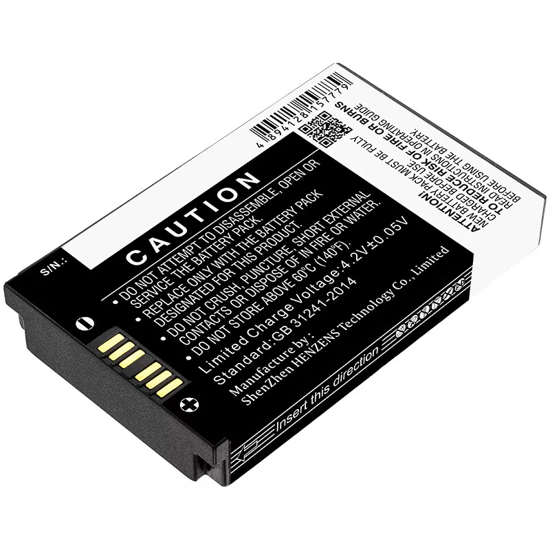 Newland ID Battery for MT65 & PT60 series; 3.7V 3700mAh — Network ...