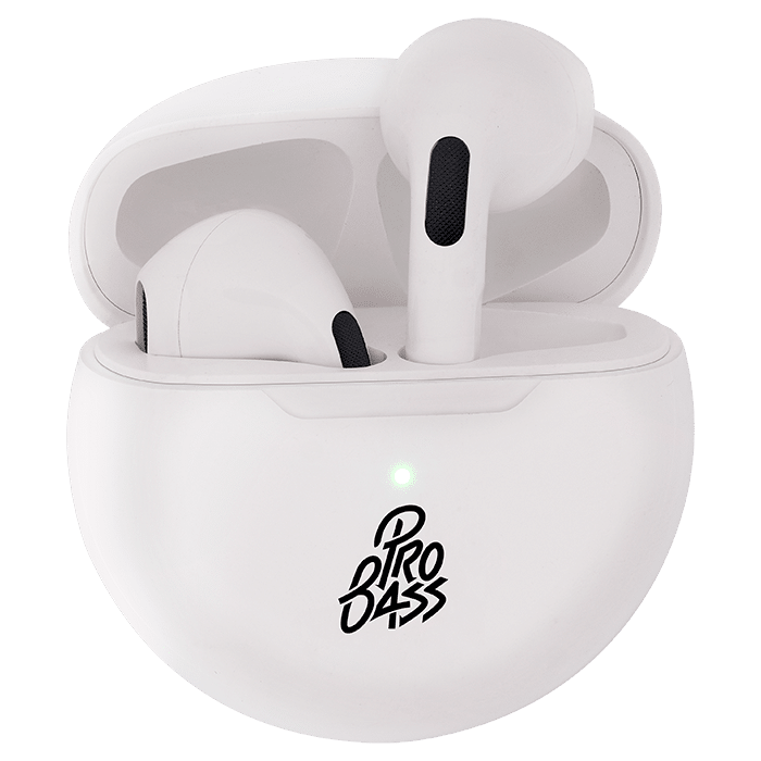 Pro Bass Luna Series TWS Earphone - White — Network Computer Wireless