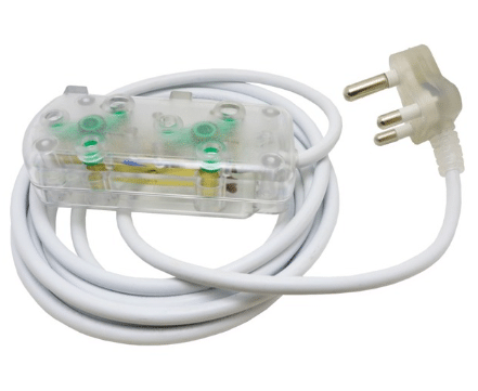 Ellies 2 Way Light Duty Coloured Extension Lead -3M — Network Computer ...