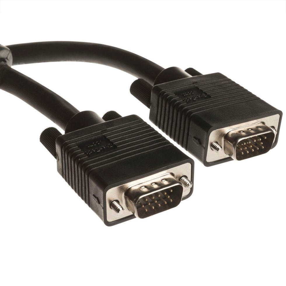 VGA Cable (Two Male VGA Connectors - 10 Meters) — Network Computer Wireless