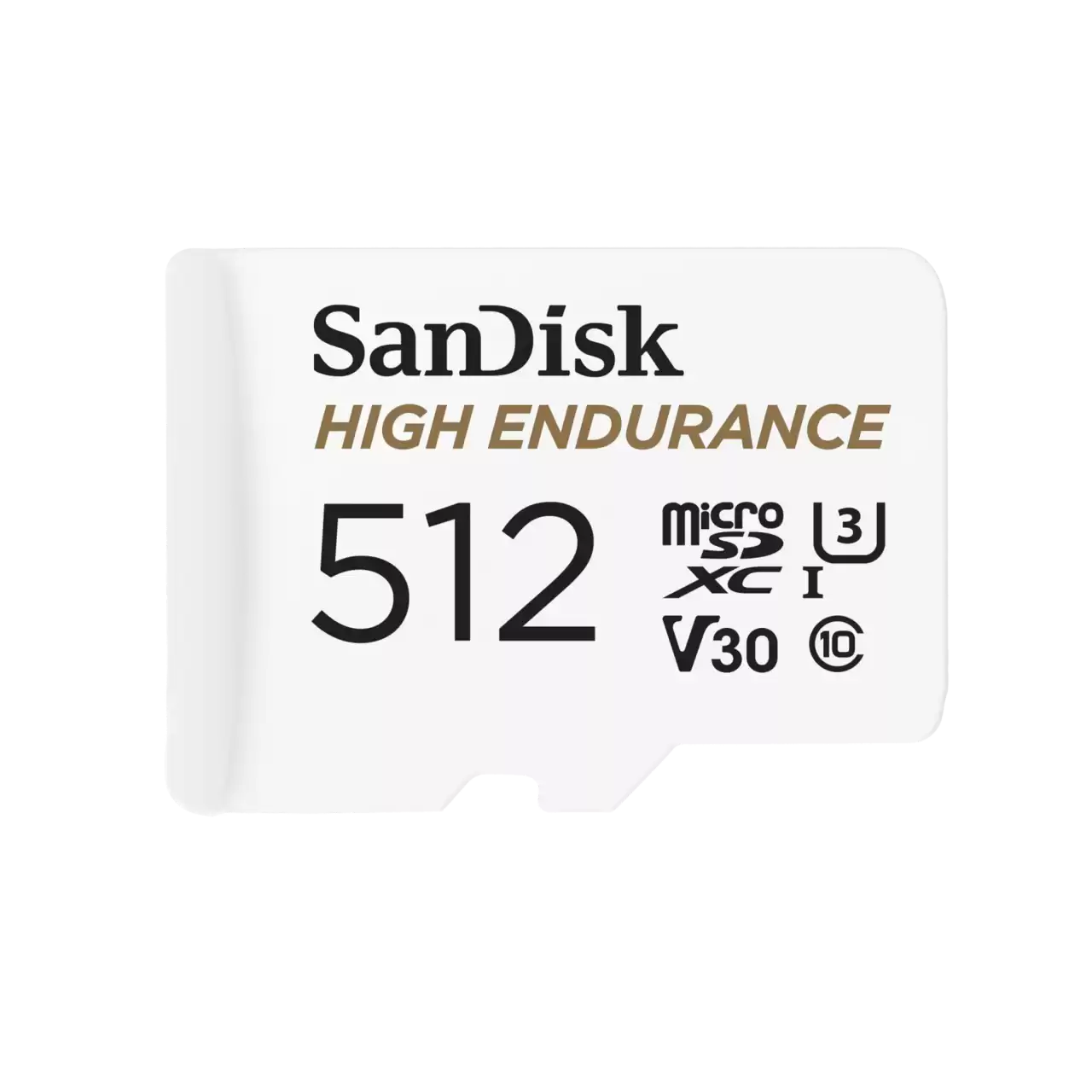 Sandisk High Endurance 512GB Class 10 MicroSDXC Card with Adapter ...
