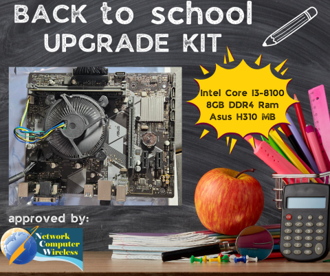 Back to School Upgrade Kit 1 -- Refurbished — Network Computer Wireless