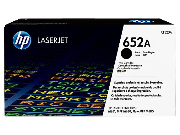 HP 652A Black Original LaserJet Toner Cartridge;11;500 pages — Network ...