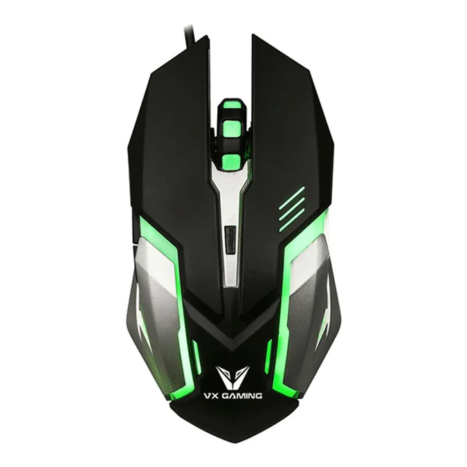 VX Gaming Ranger series Gaming Mouse - Black/Silver — Network Computer ...